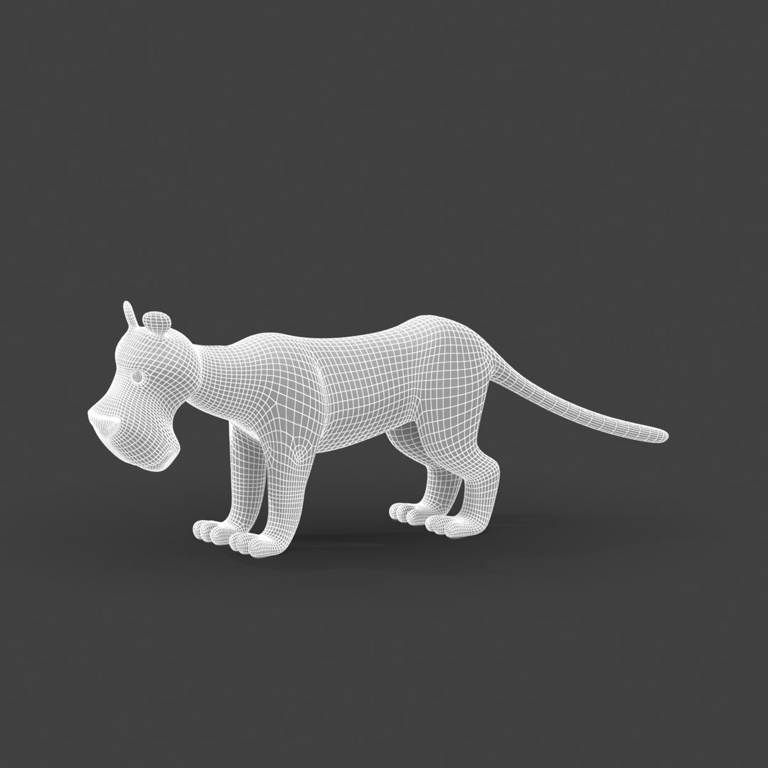 Animation Biped 3d Model