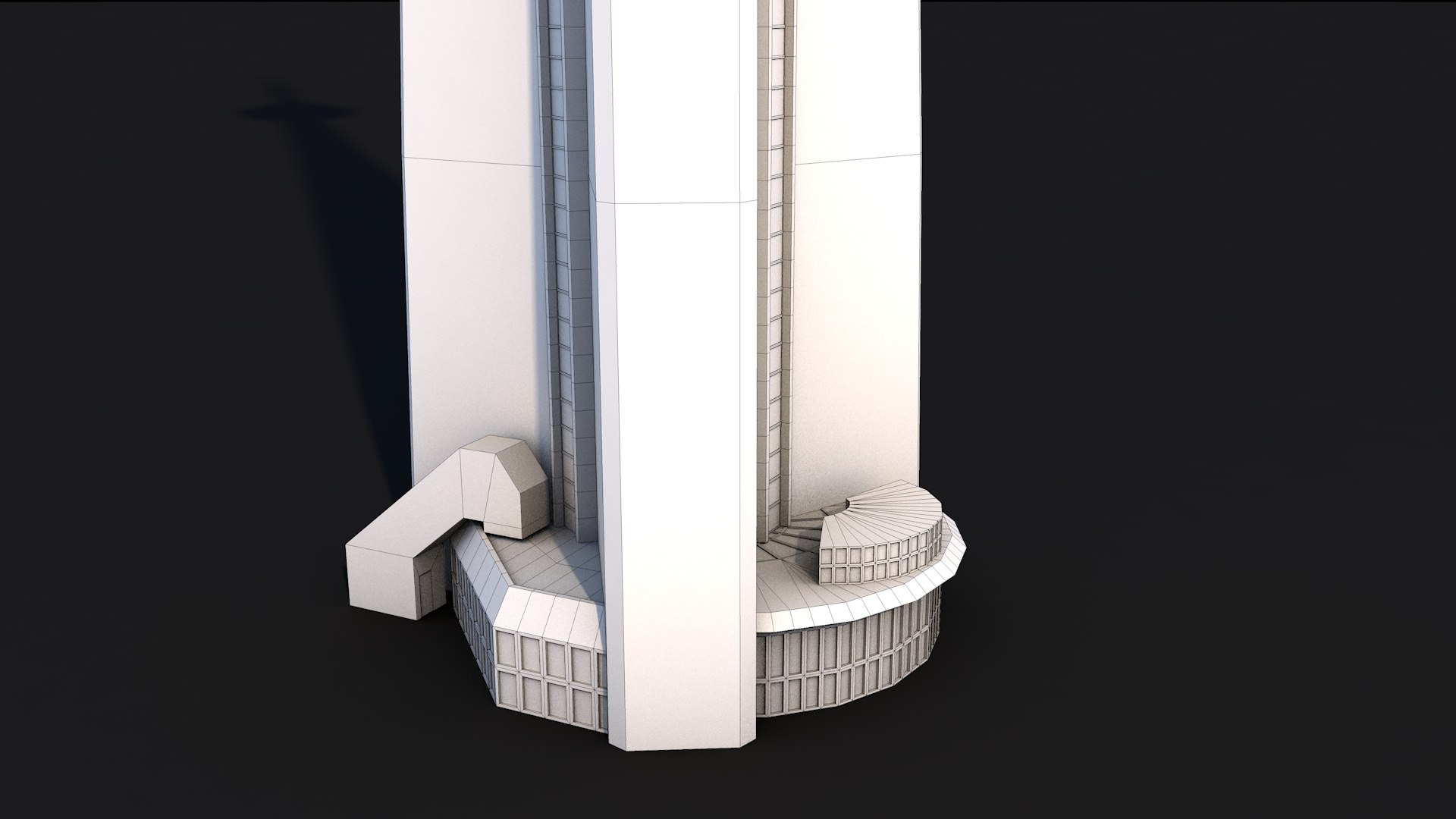 3D Toronto CN Tower Model - TurboSquid 2228889