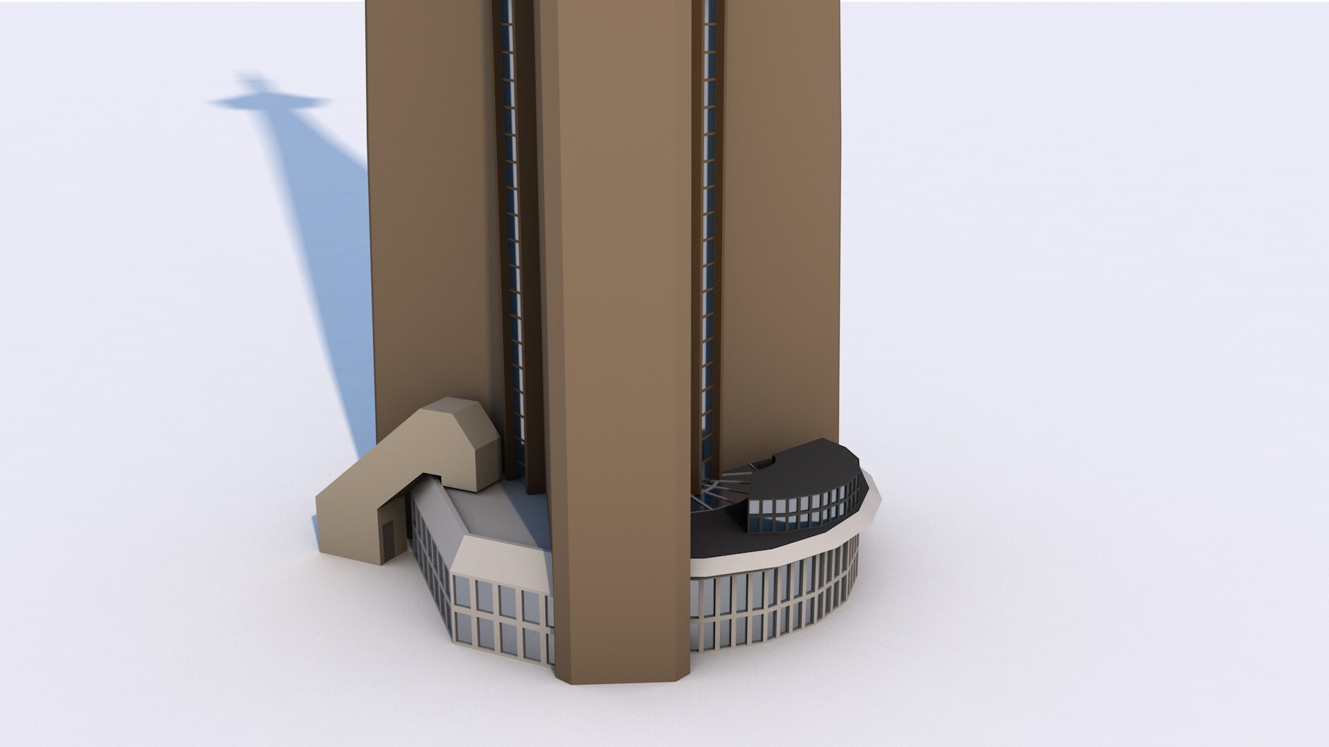 3D Toronto CN Tower Model - TurboSquid 2228889