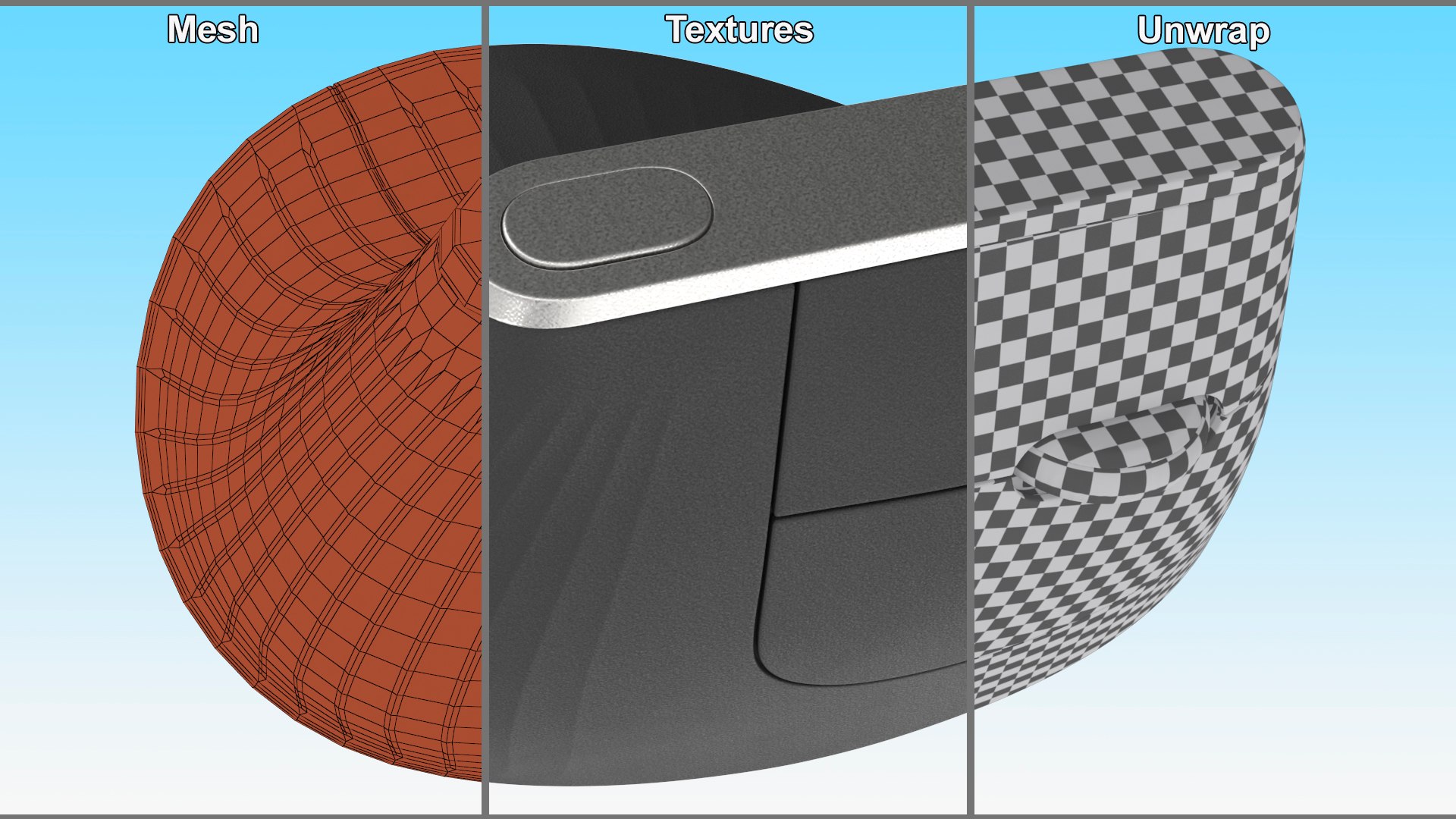 Wireless Mouse Logitech MX Vertical Model - TurboSquid 2189363