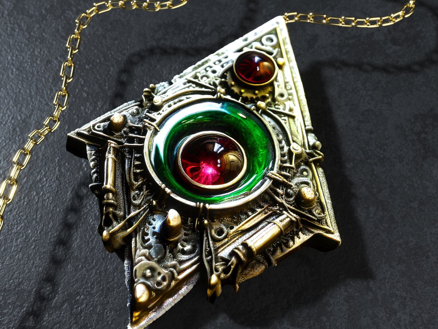 Magic Necklace Pack 3D model - TurboSquid 2178932