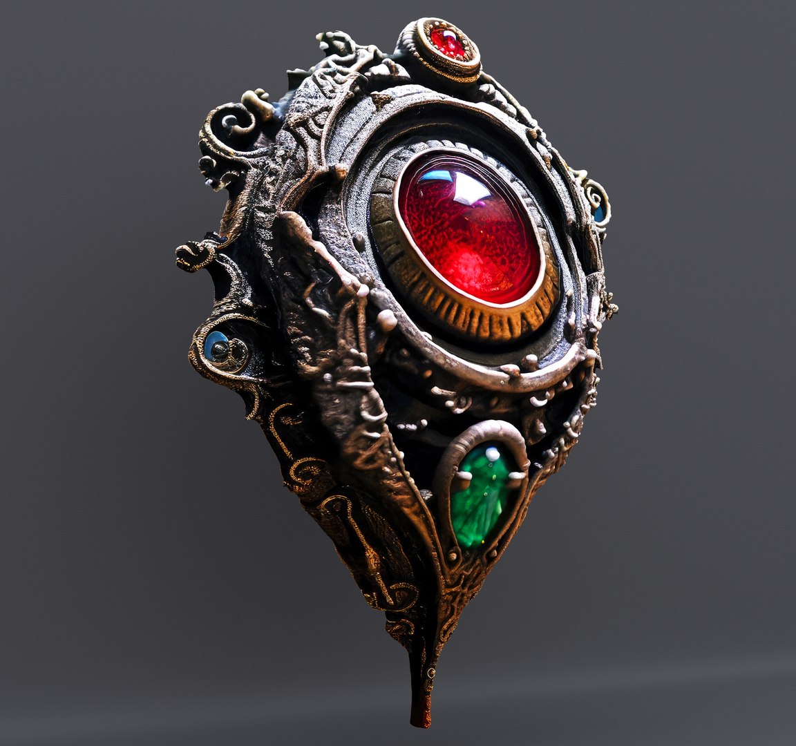 Magic Necklace Pack 3D model - TurboSquid 2178932