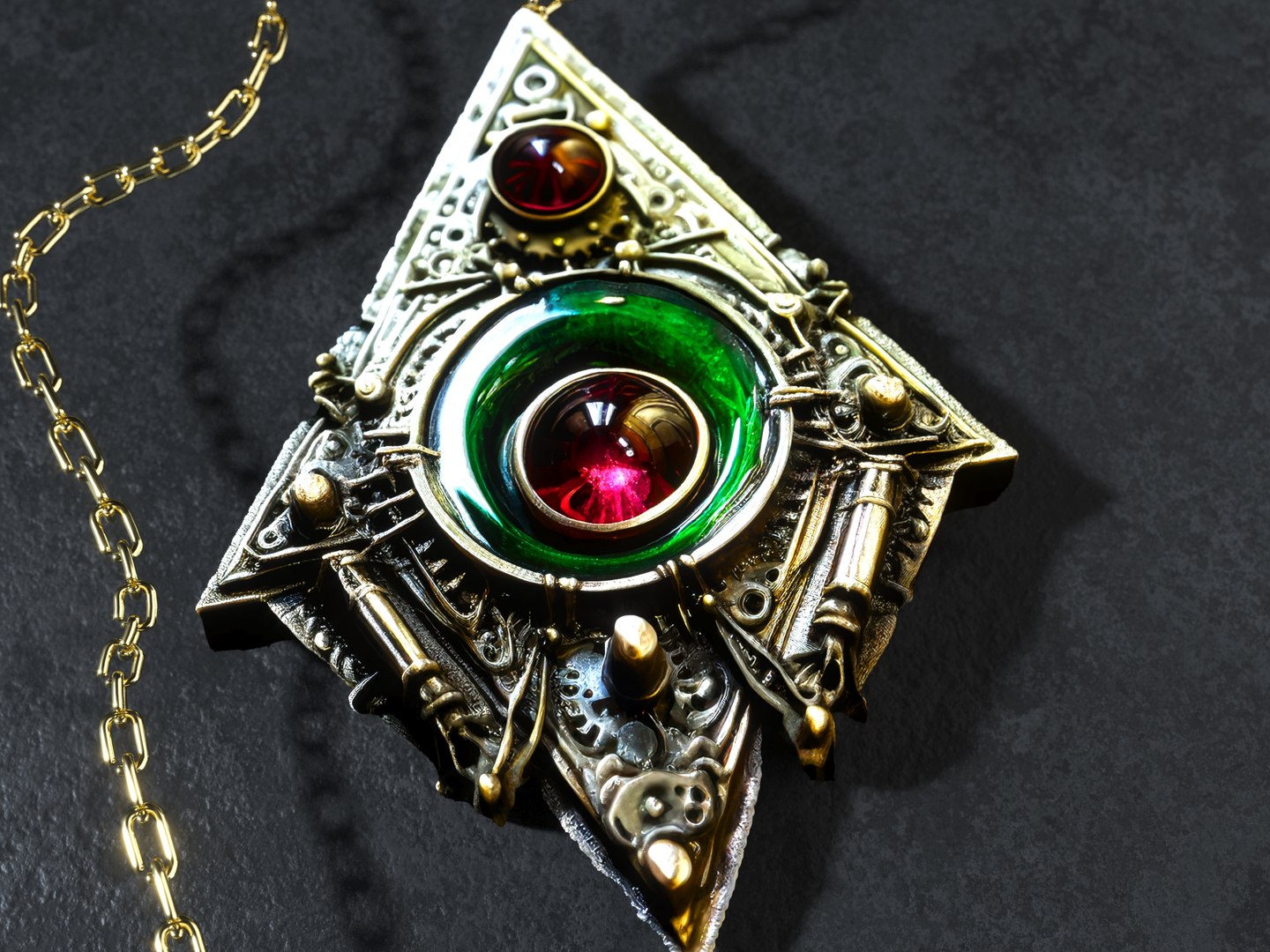 Magic Necklace Pack 3D model - TurboSquid 2178932