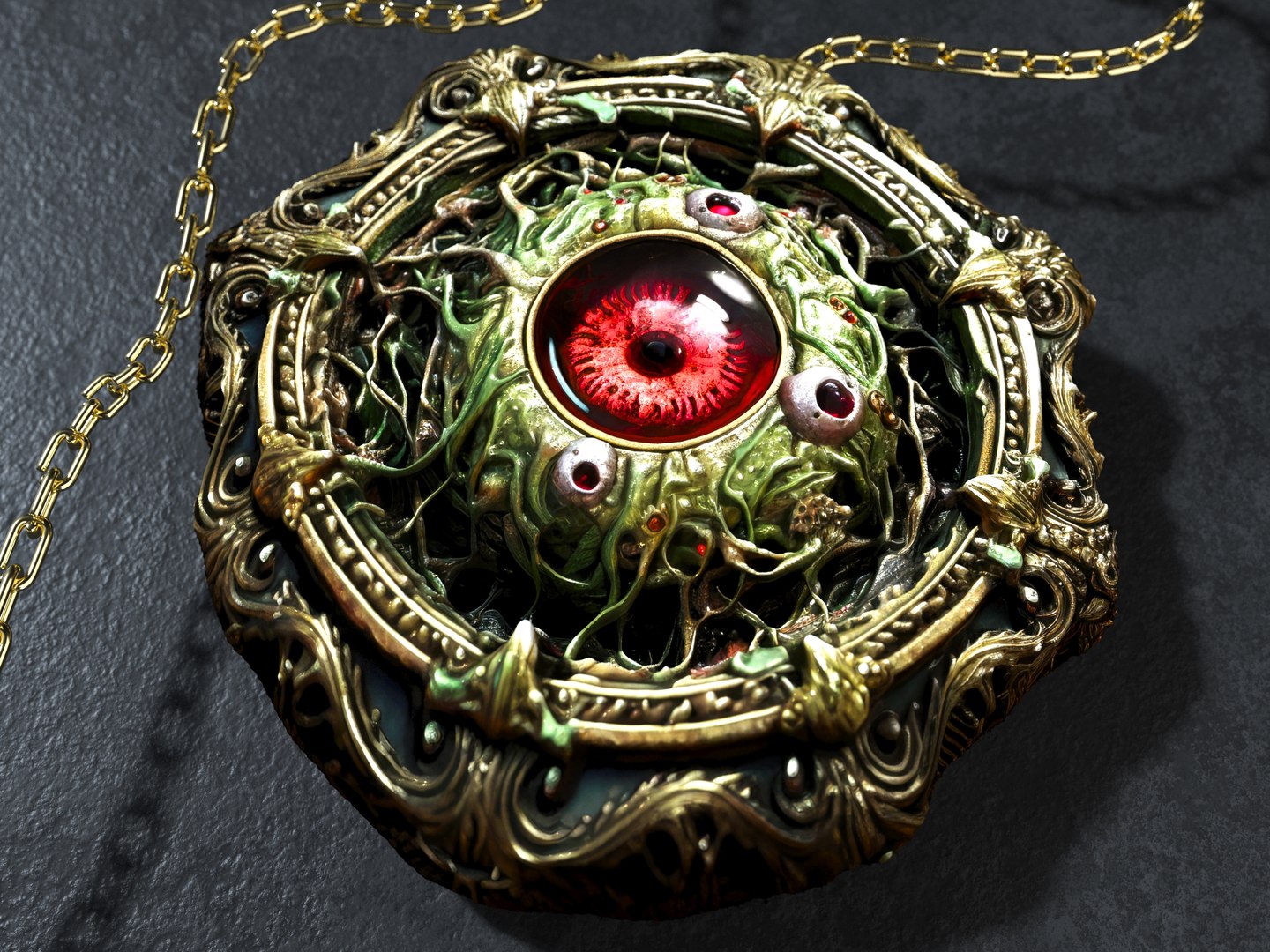 Magic Necklace Pack 3D model - TurboSquid 2178932