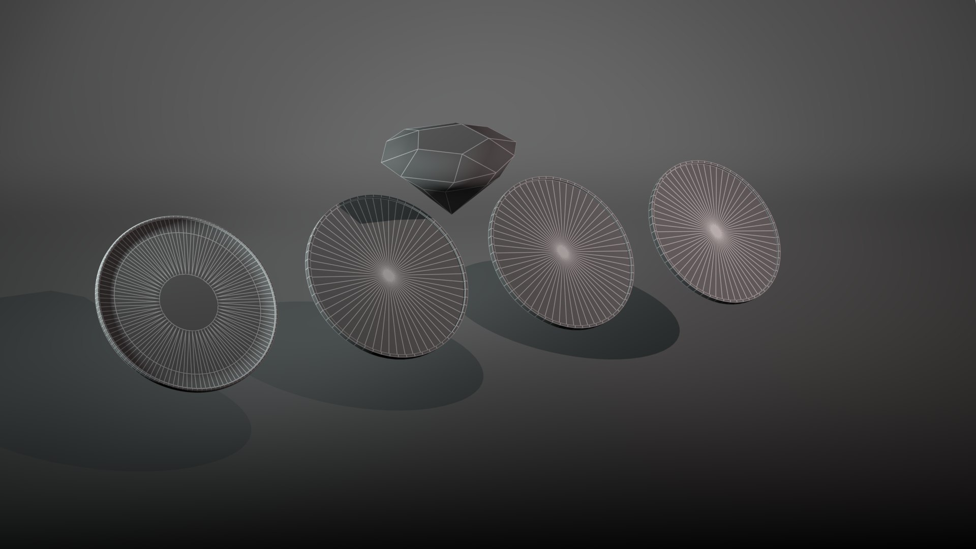 Coins Diamond 3D Model - TurboSquid 1310753