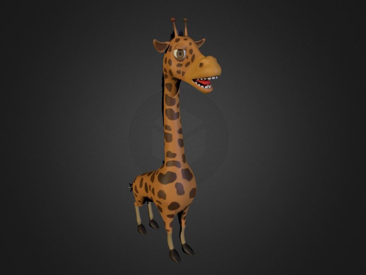 3d Giraffe