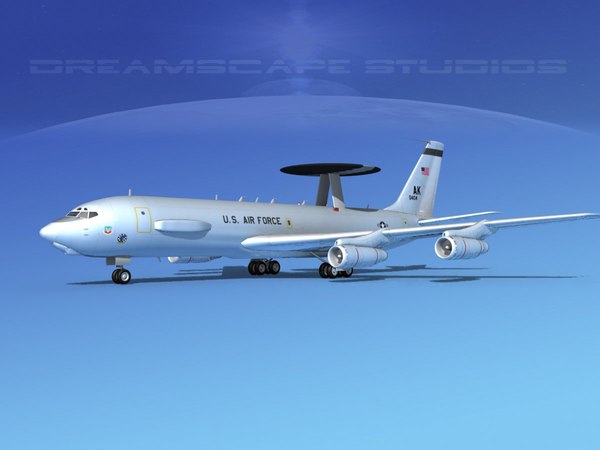 Boeing E-3 Sentry 3D Models for Download | TurboSquid
