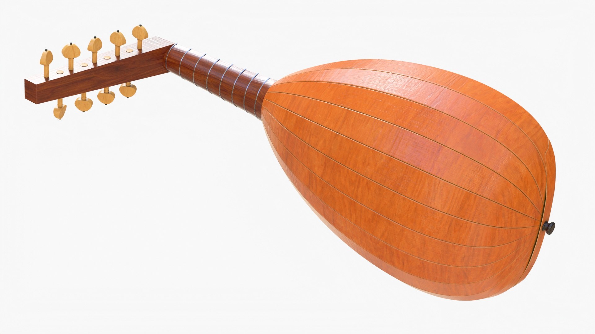 3D Model Lute 01 - TurboSquid 2219602