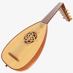 Download Free & Premium Lute 3D Models | TurboSquid