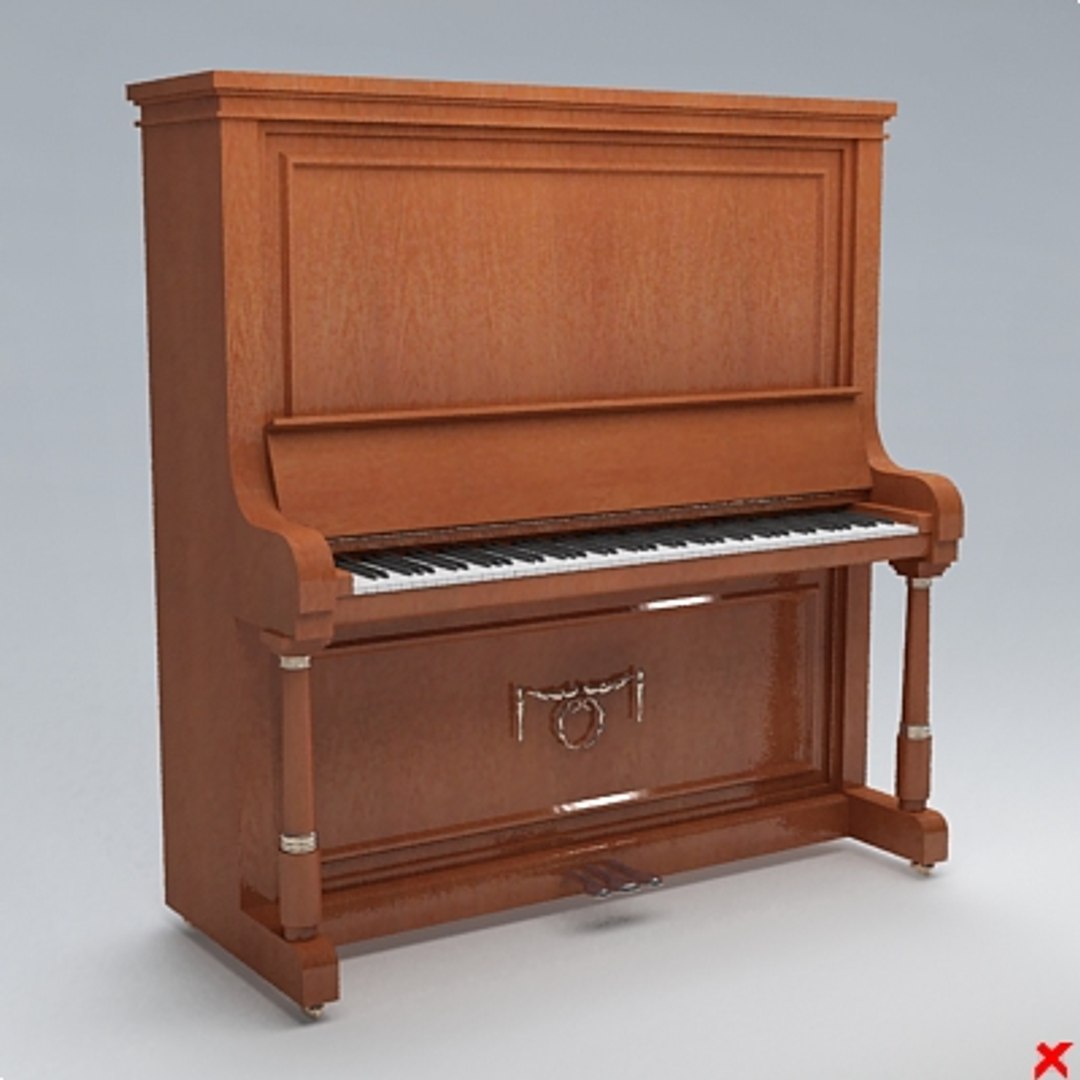 piano 3d model