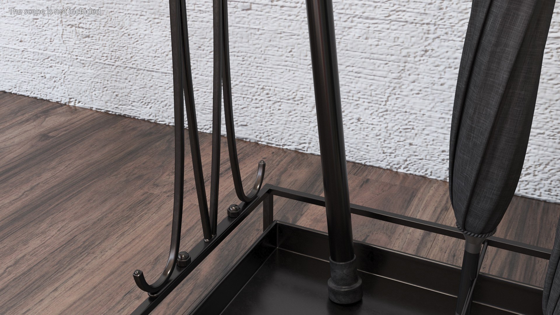 3D Metal Cane Walking Stick - TurboSquid 2113243