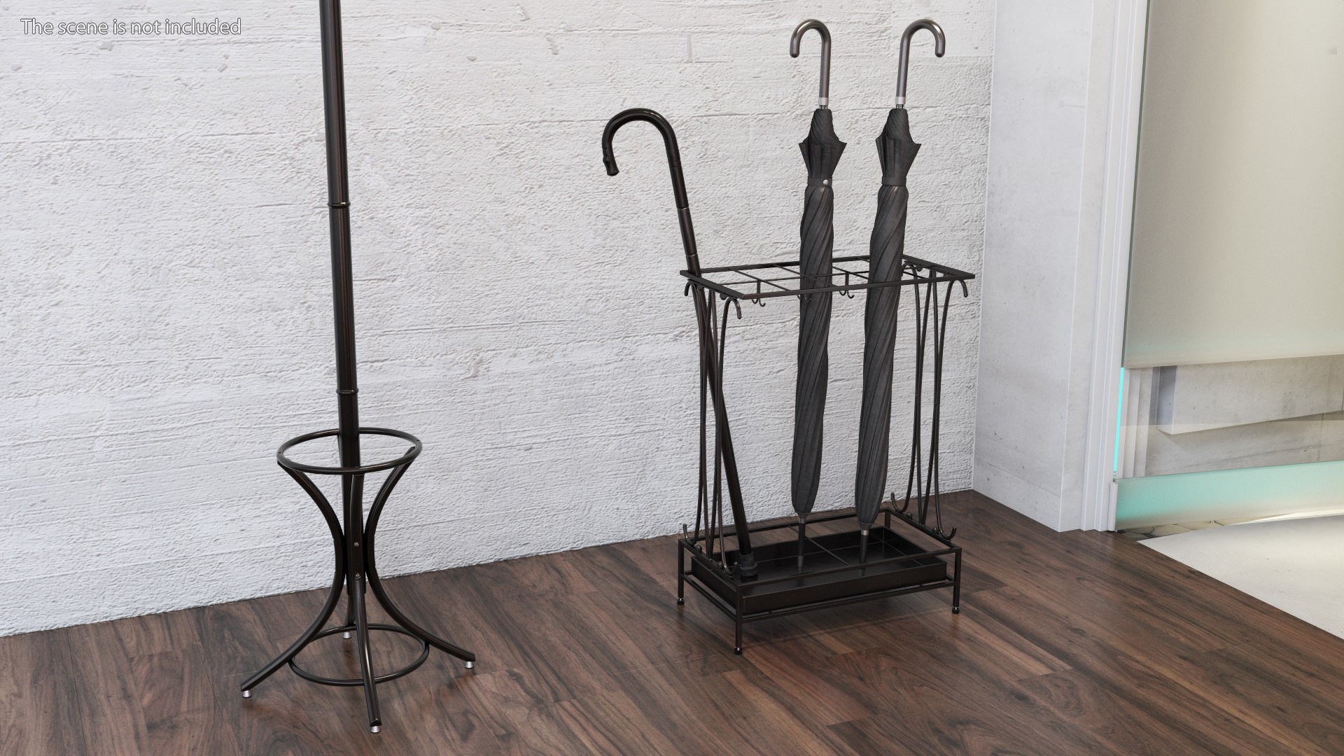 3D Metal Cane Walking Stick - TurboSquid 2113243