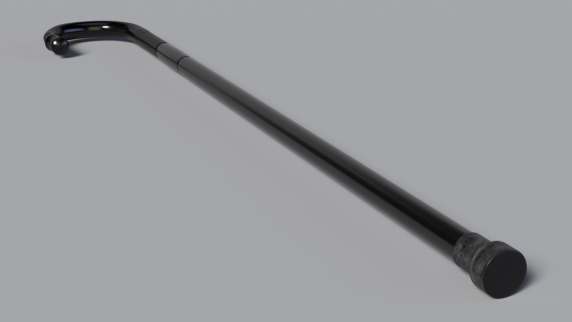 3D Metal Cane Walking Stick - TurboSquid 2113243