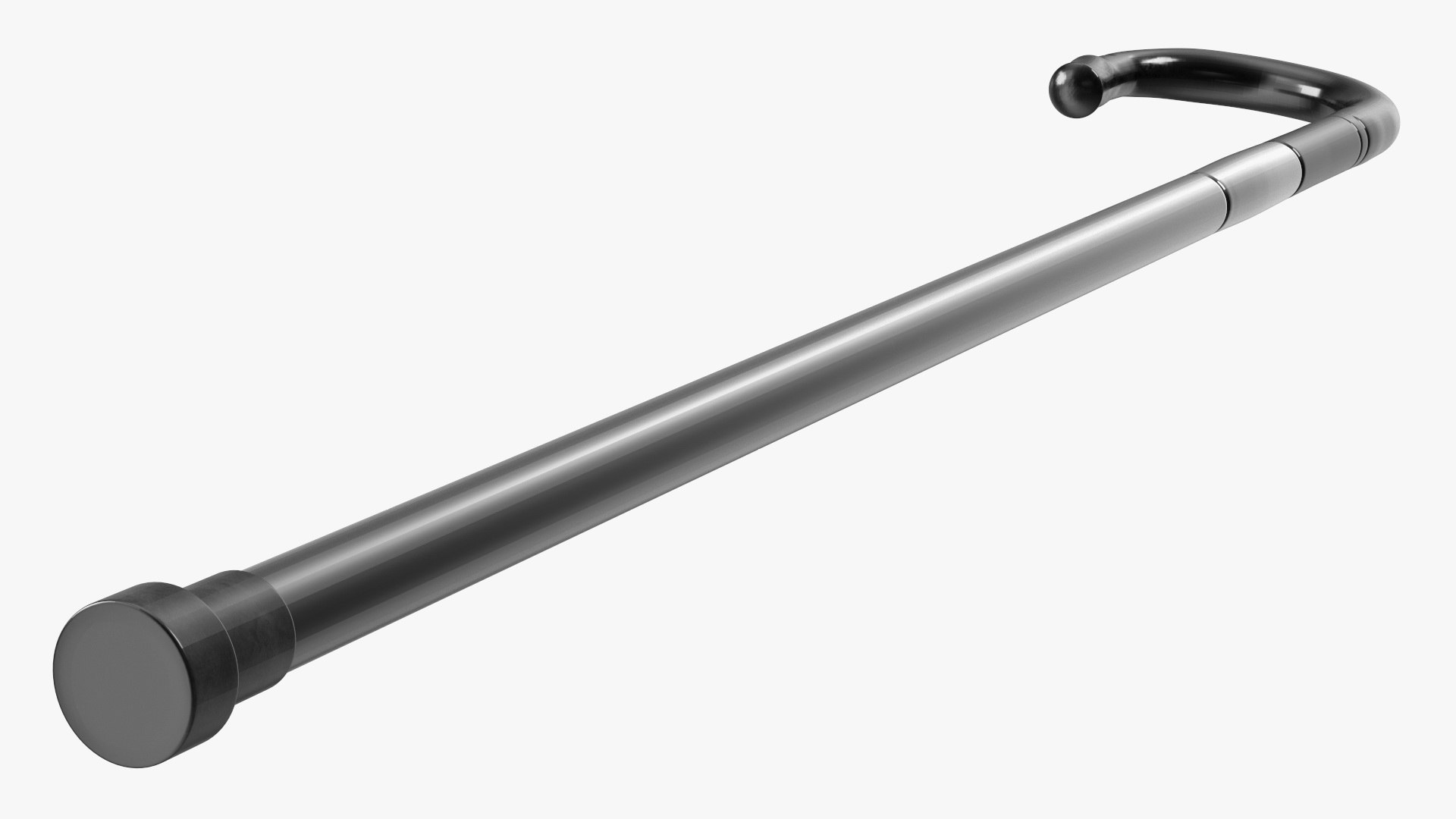 3D Metal Cane Walking Stick - TurboSquid 2113243