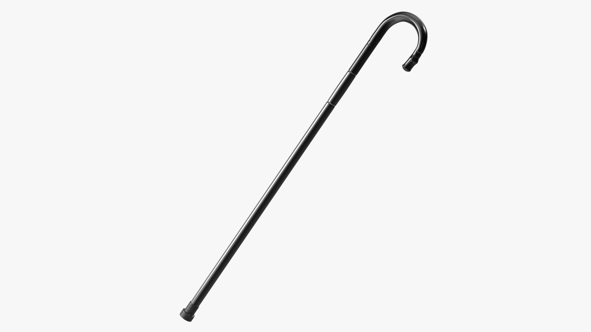 3D Metal Cane Walking Stick - TurboSquid 2113243