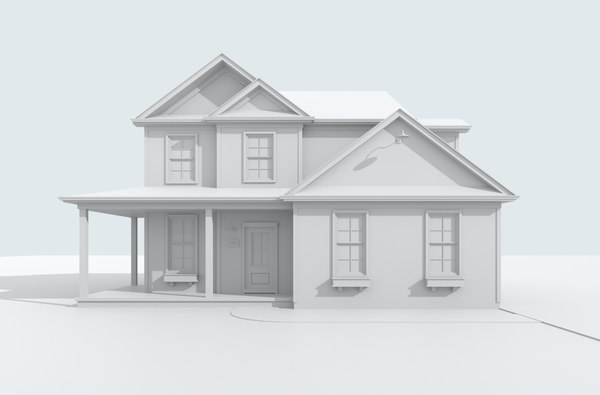 House real estate 3D model - TurboSquid 1581577