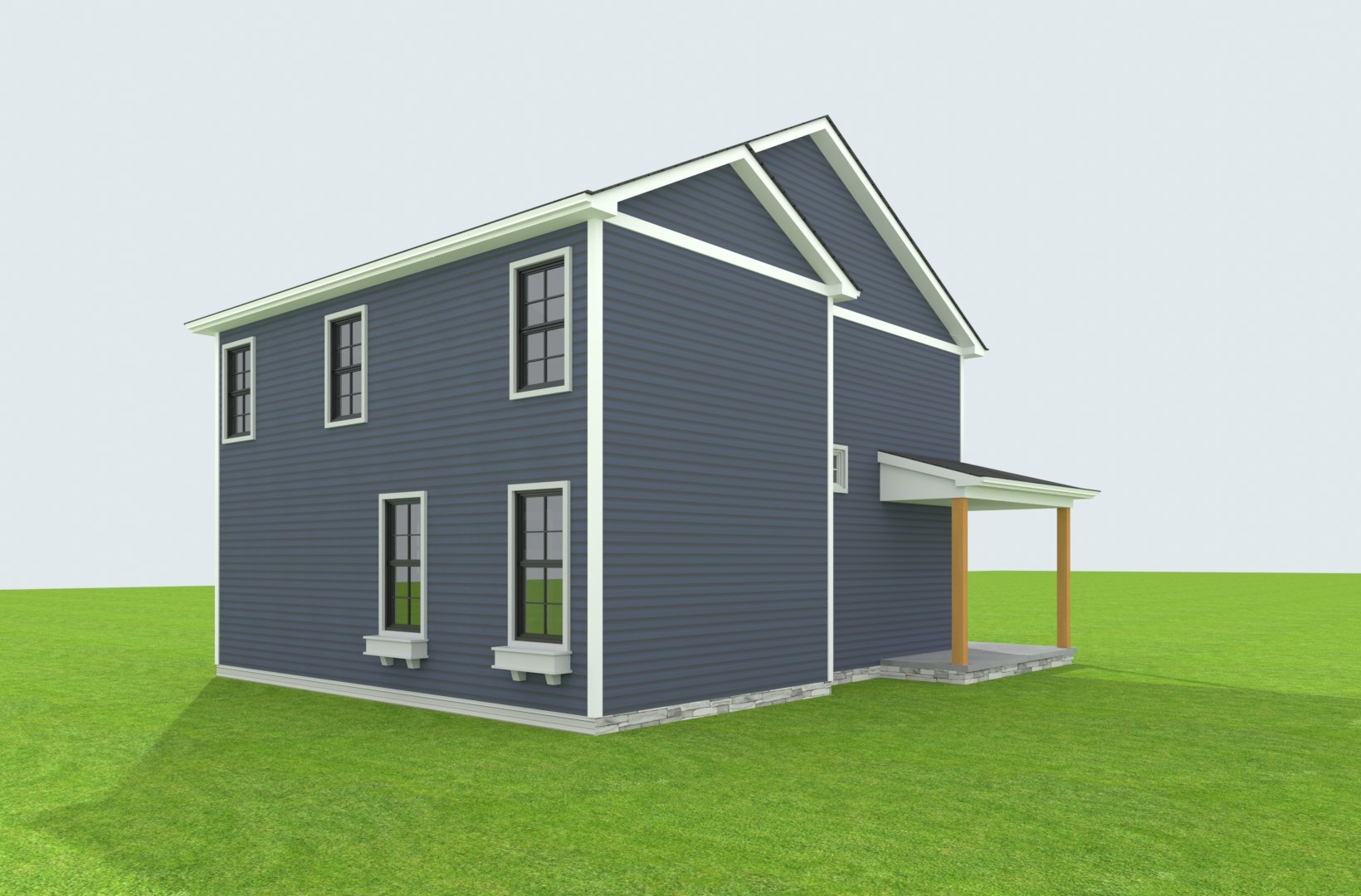 House Real Estate 3D Model - TurboSquid 1581577