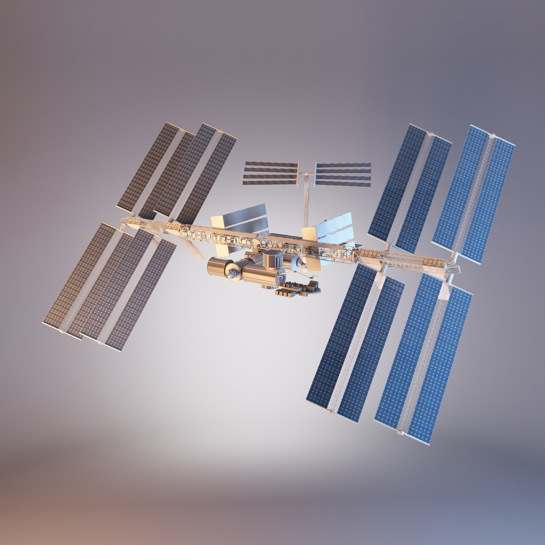 International Space Station Rig Model - TurboSquid 1164548