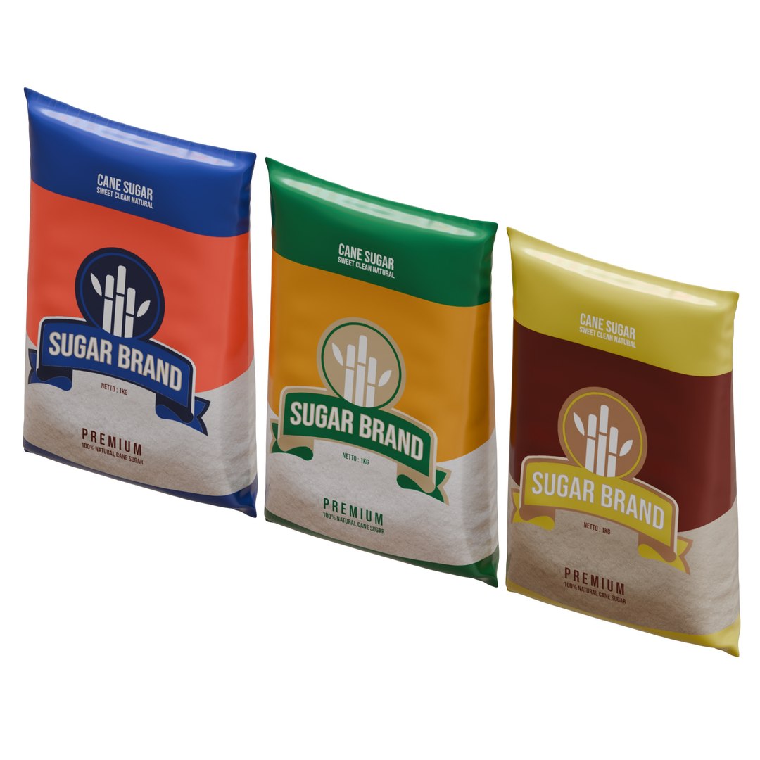 Sugar Model - TurboSquid 2307385