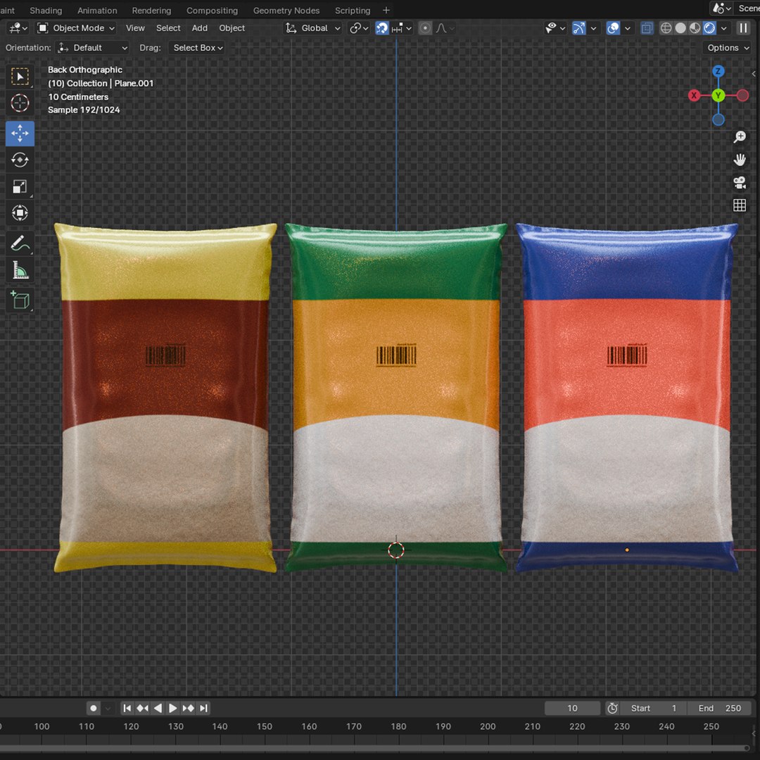 Sugar Model - TurboSquid 2307385