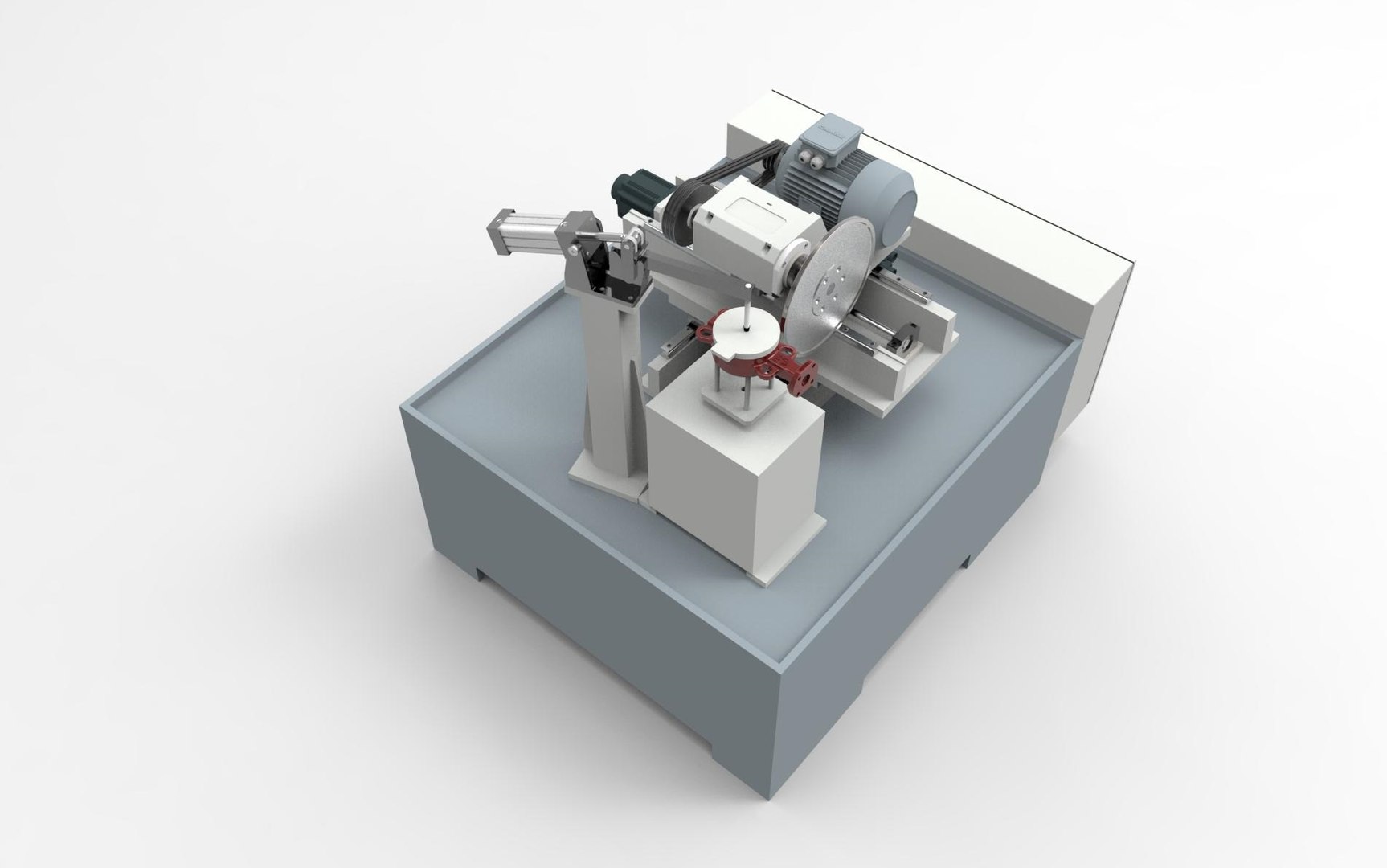 CNC Deburring Machine 3D model - TurboSquid 1844373