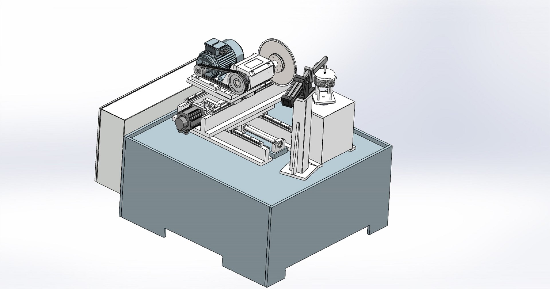 CNC Deburring Machine 3D model - TurboSquid 1844373