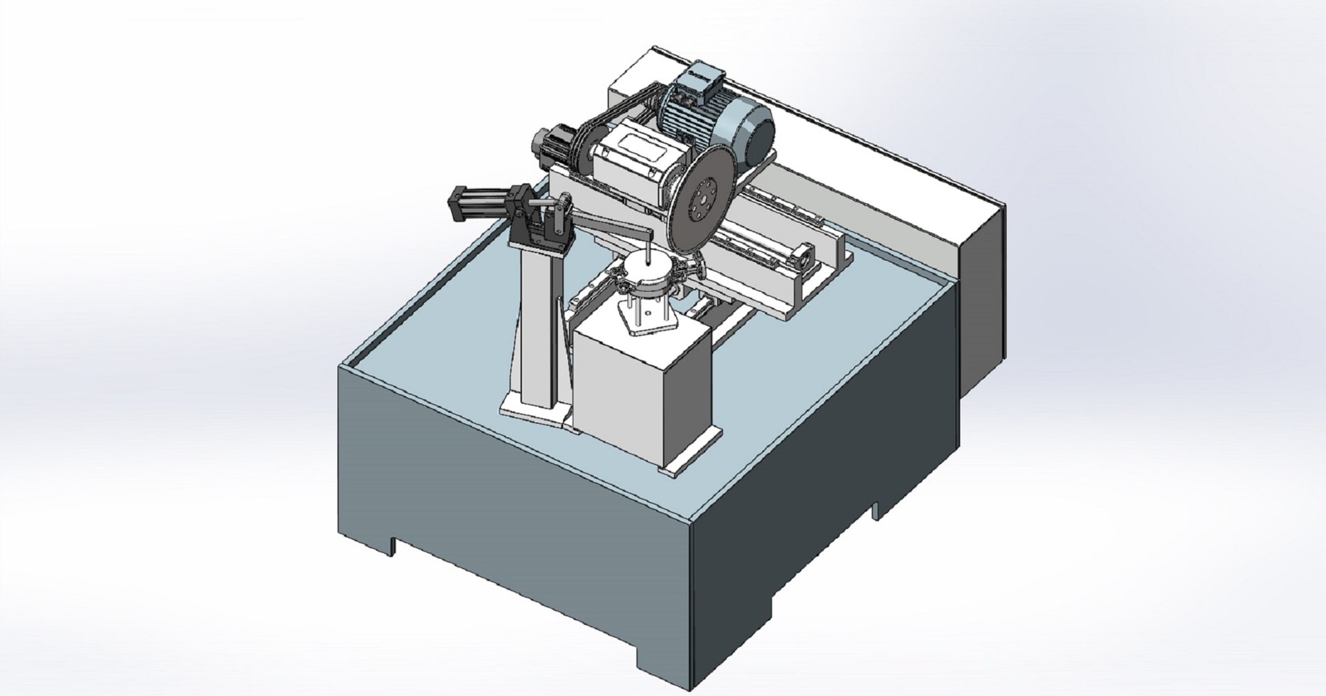 CNC Deburring Machine 3D model - TurboSquid 1844373