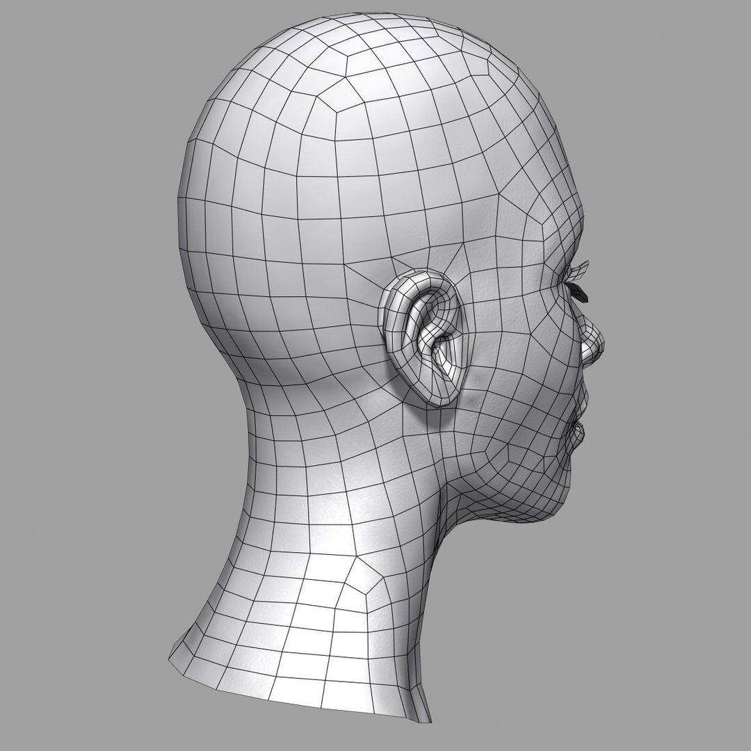 max female head