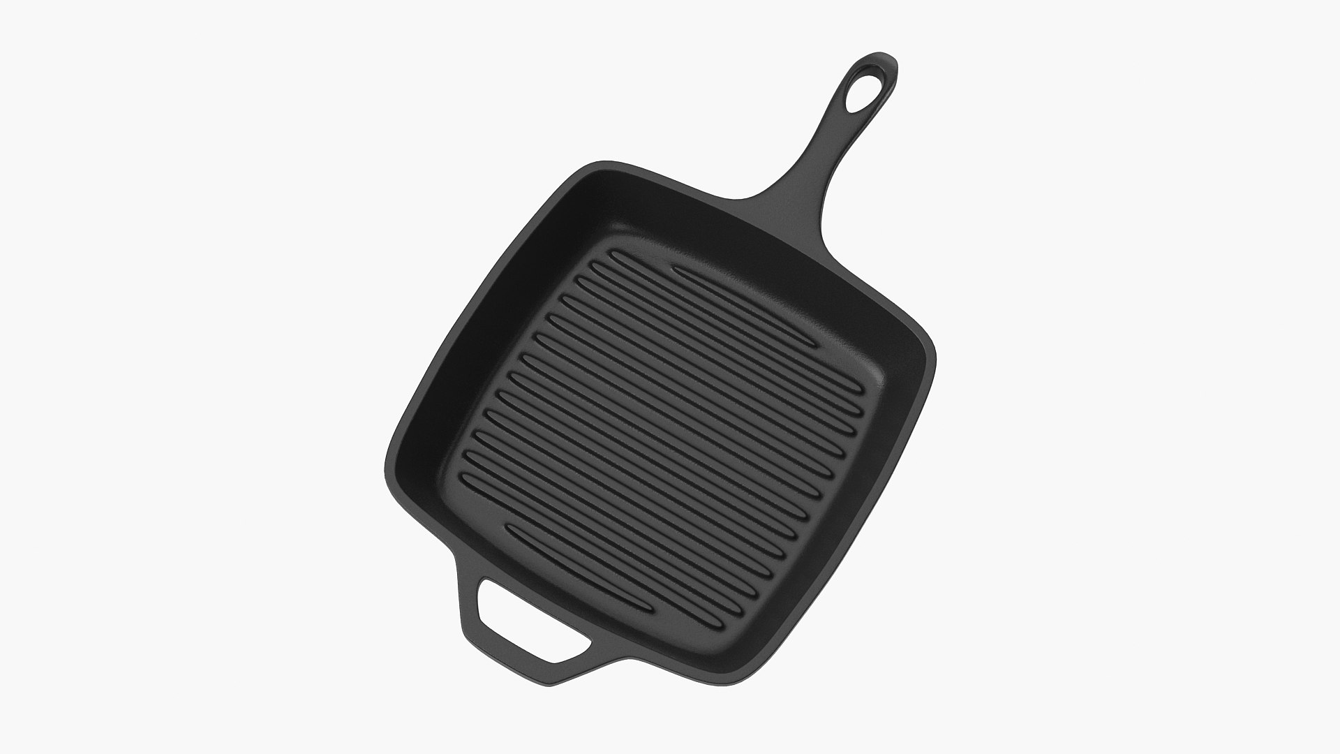 Iron Square Pan 3D Model - TurboSquid 1959001