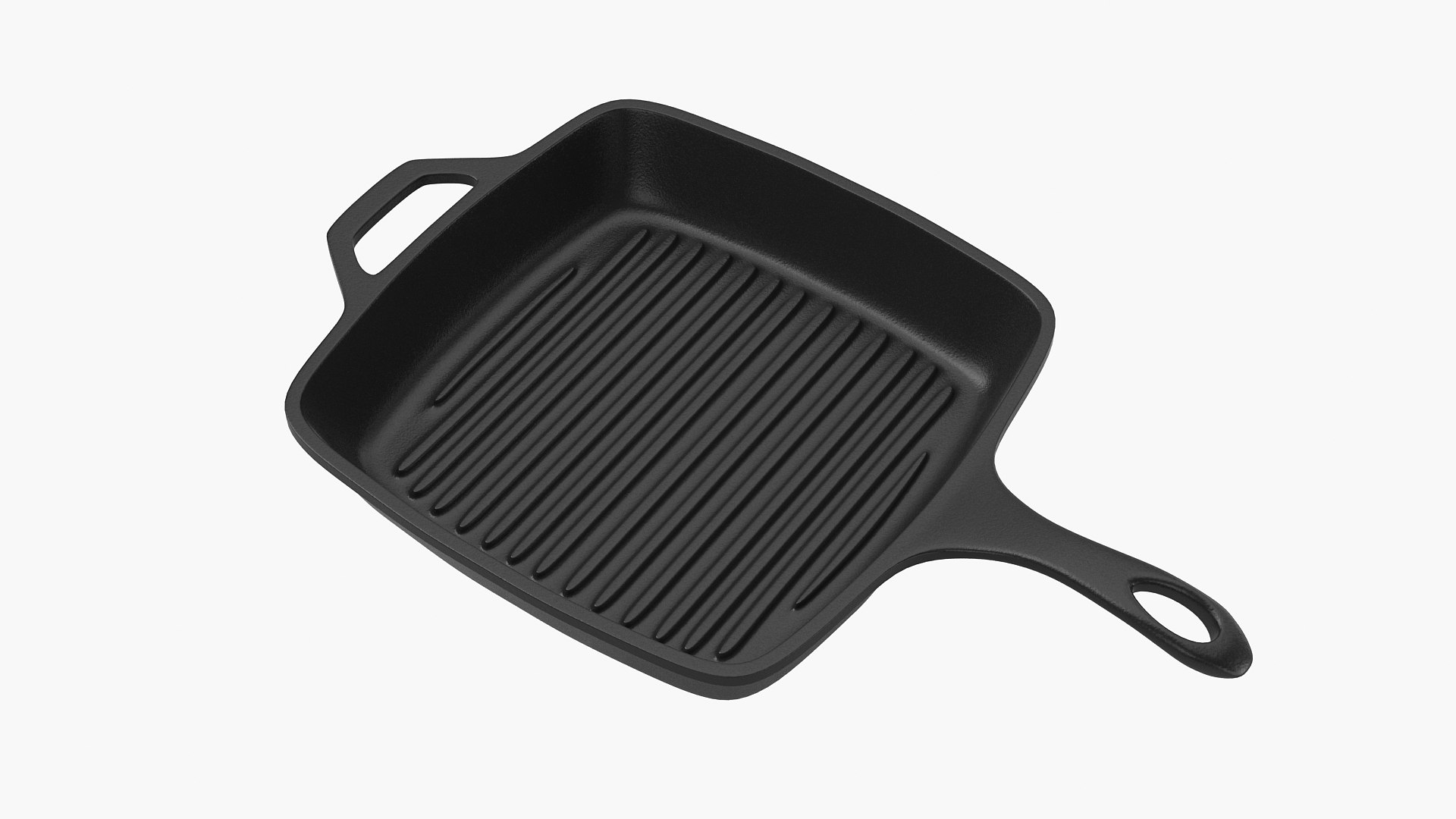 Iron Square Pan 3D Model - TurboSquid 1959001