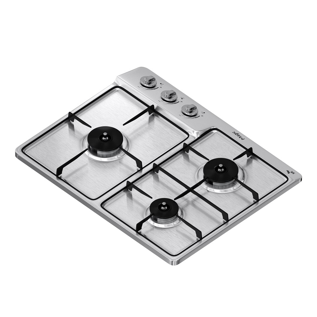 SK Magic Gas Cooktop2 3D Model - TurboSquid 1973059