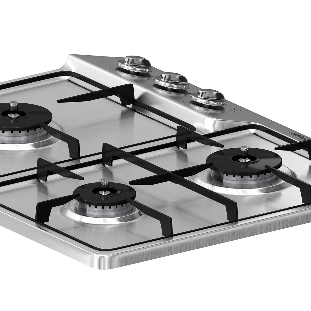 SK Magic Gas Cooktop2 3D Model - TurboSquid 1973059