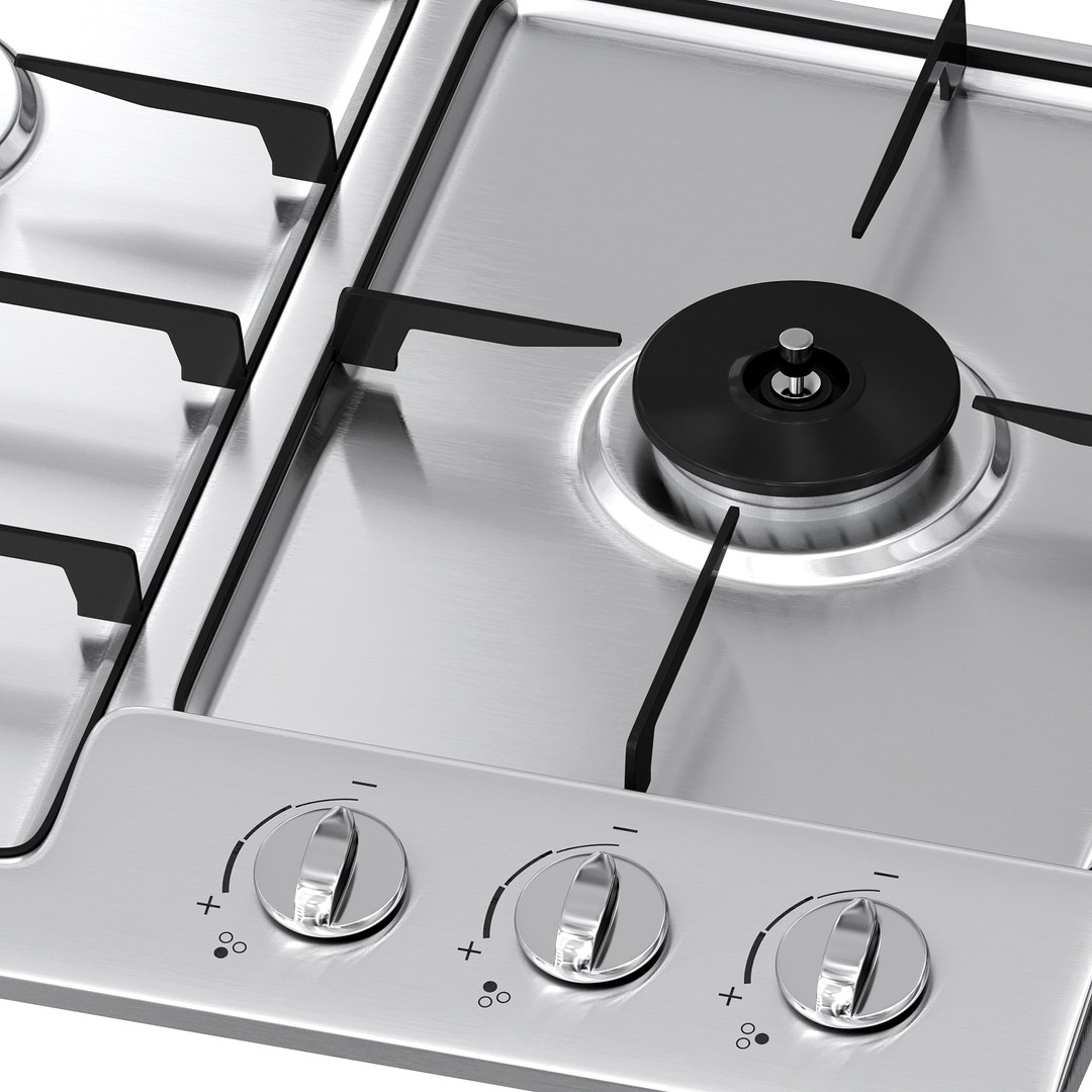 SK Magic Gas Cooktop2 3D Model - TurboSquid 1973059
