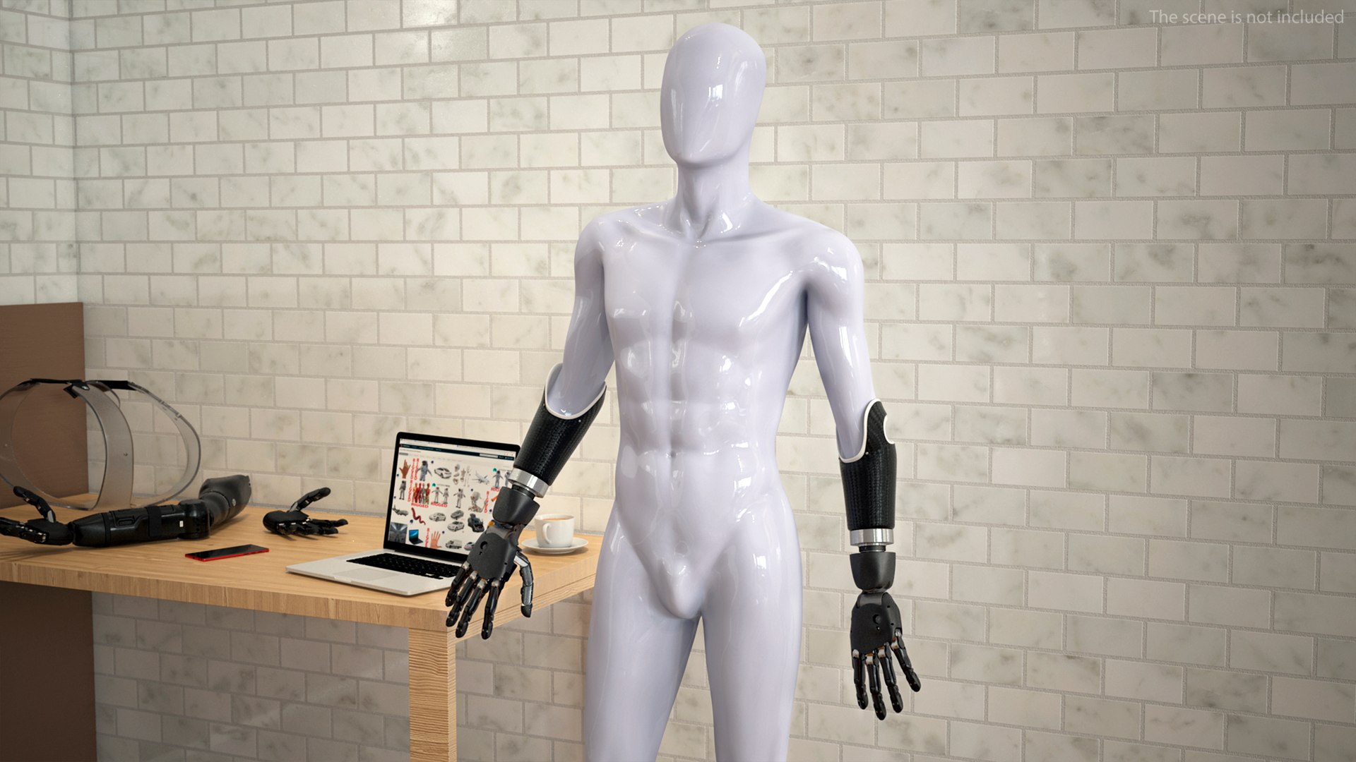 3D Brain Controlled Prosthetic Arms model - TurboSquid 2092164
