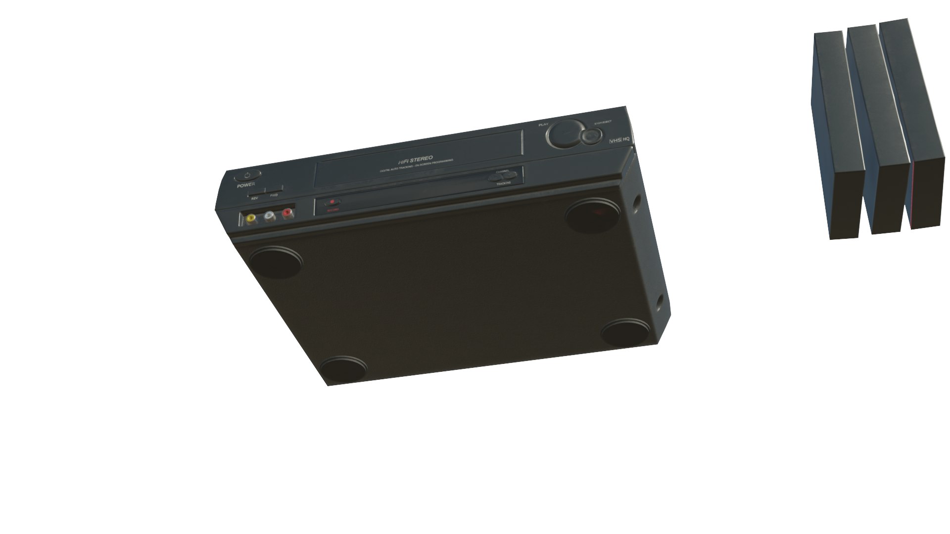 3D Model VHS Video Recorder - TurboSquid 1851249