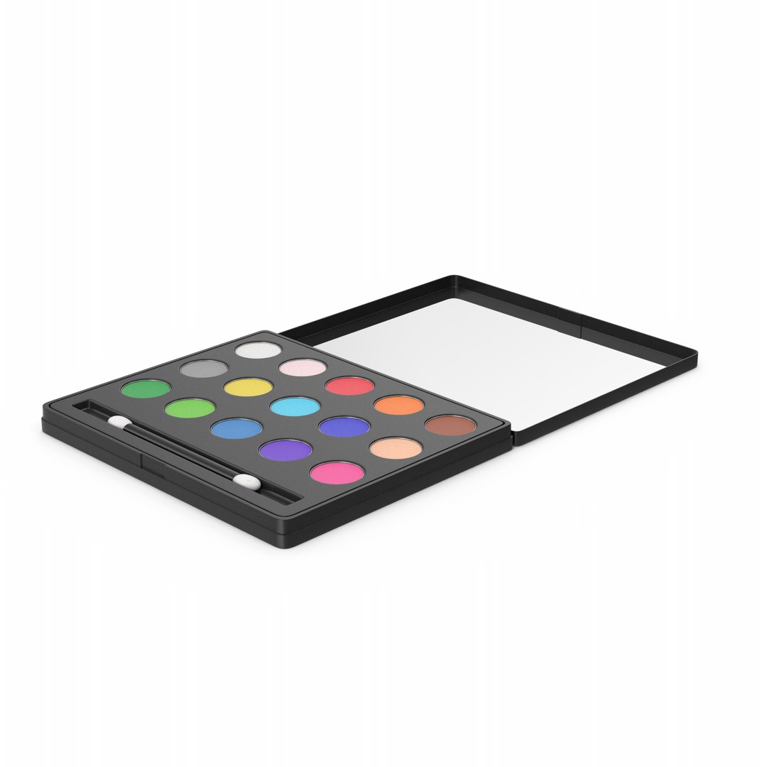 Eyeshadow Palette Model - TurboSquid 1995892