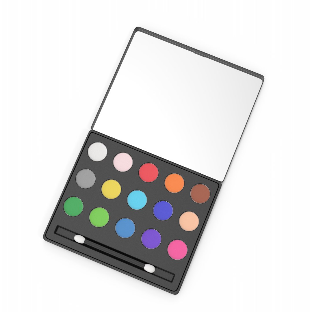 Eyeshadow Palette Model - TurboSquid 1995892