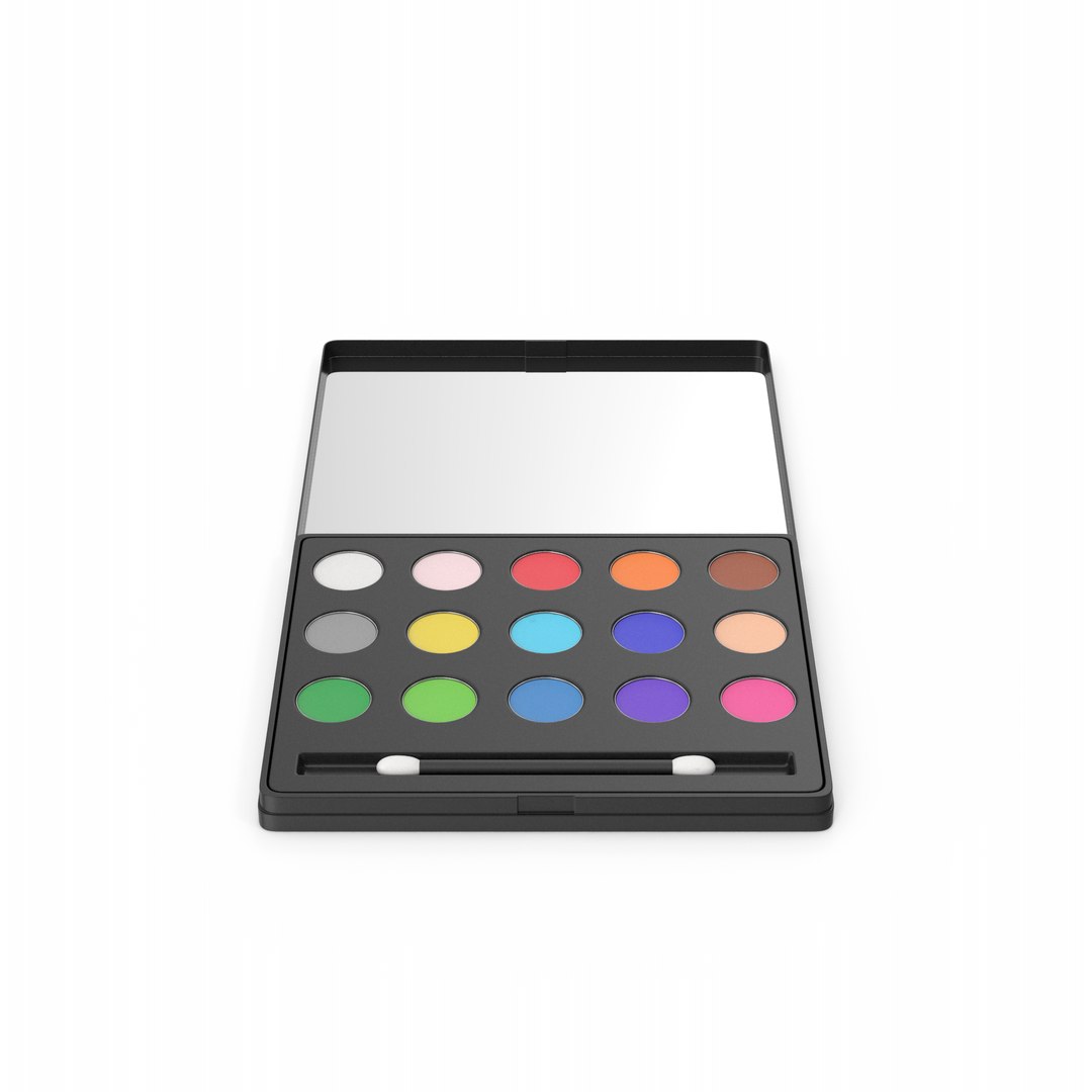 Eyeshadow Palette Model - TurboSquid 1995892