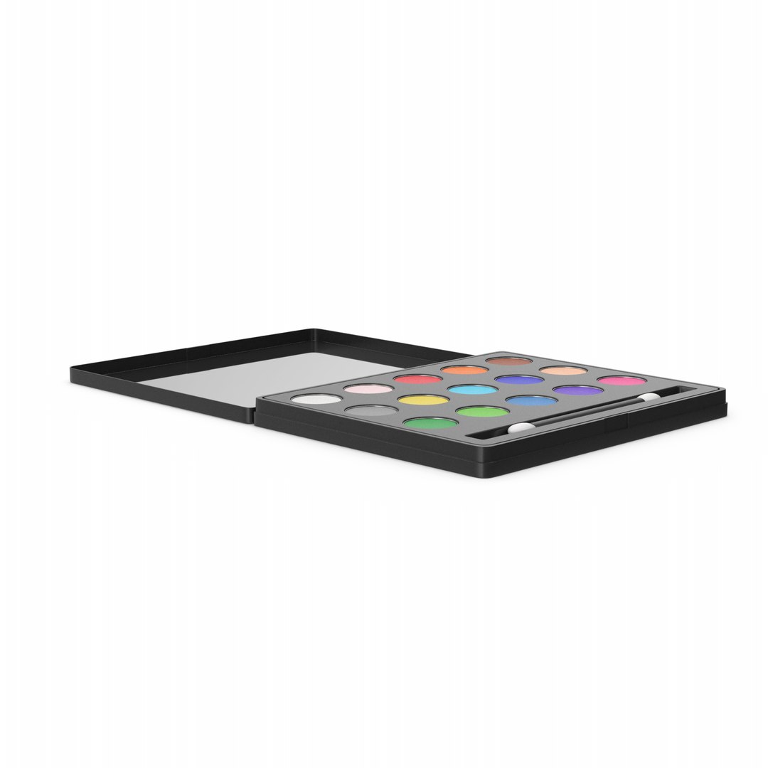 Eyeshadow Palette Model - TurboSquid 1995892