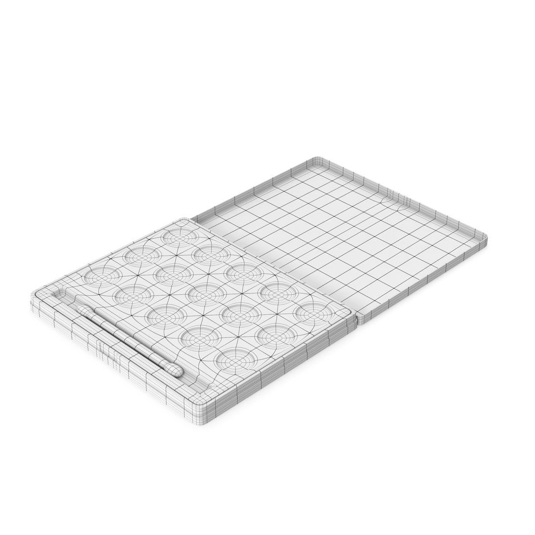 Eyeshadow Palette Model - TurboSquid 1995892