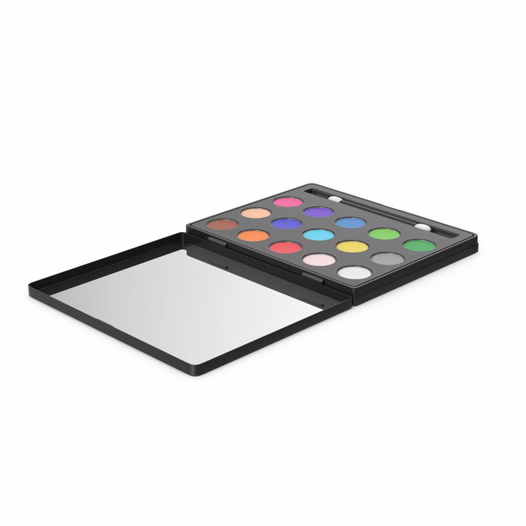 Eyeshadow Palette Model - TurboSquid 1995892