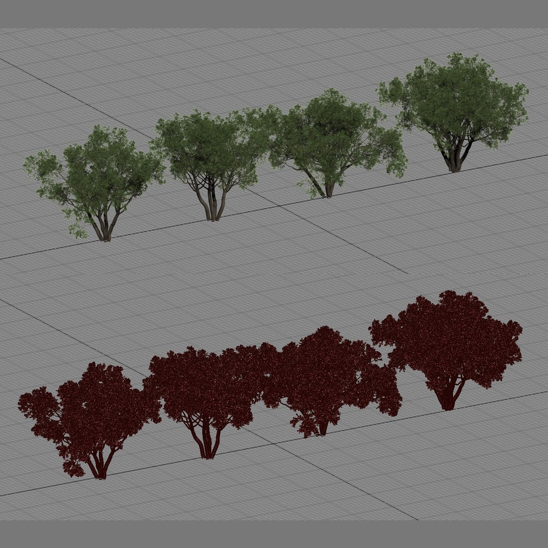 3D Shrubs Collection vol 242-3DModel model - TurboSquid 2156705