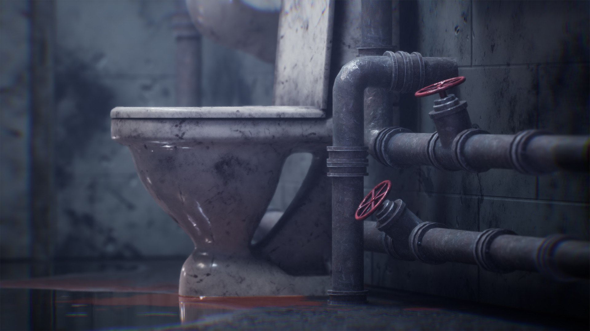 Horror Bathroom 16 Assets 3D Model - TurboSquid 2197372