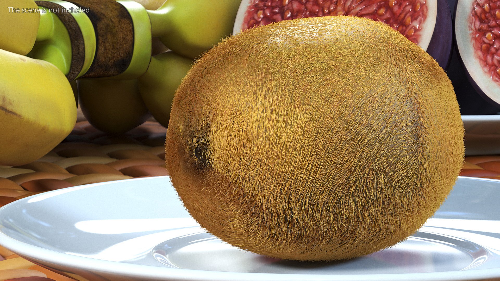 Kiwi With Fur 3D Model - TurboSquid 2112378