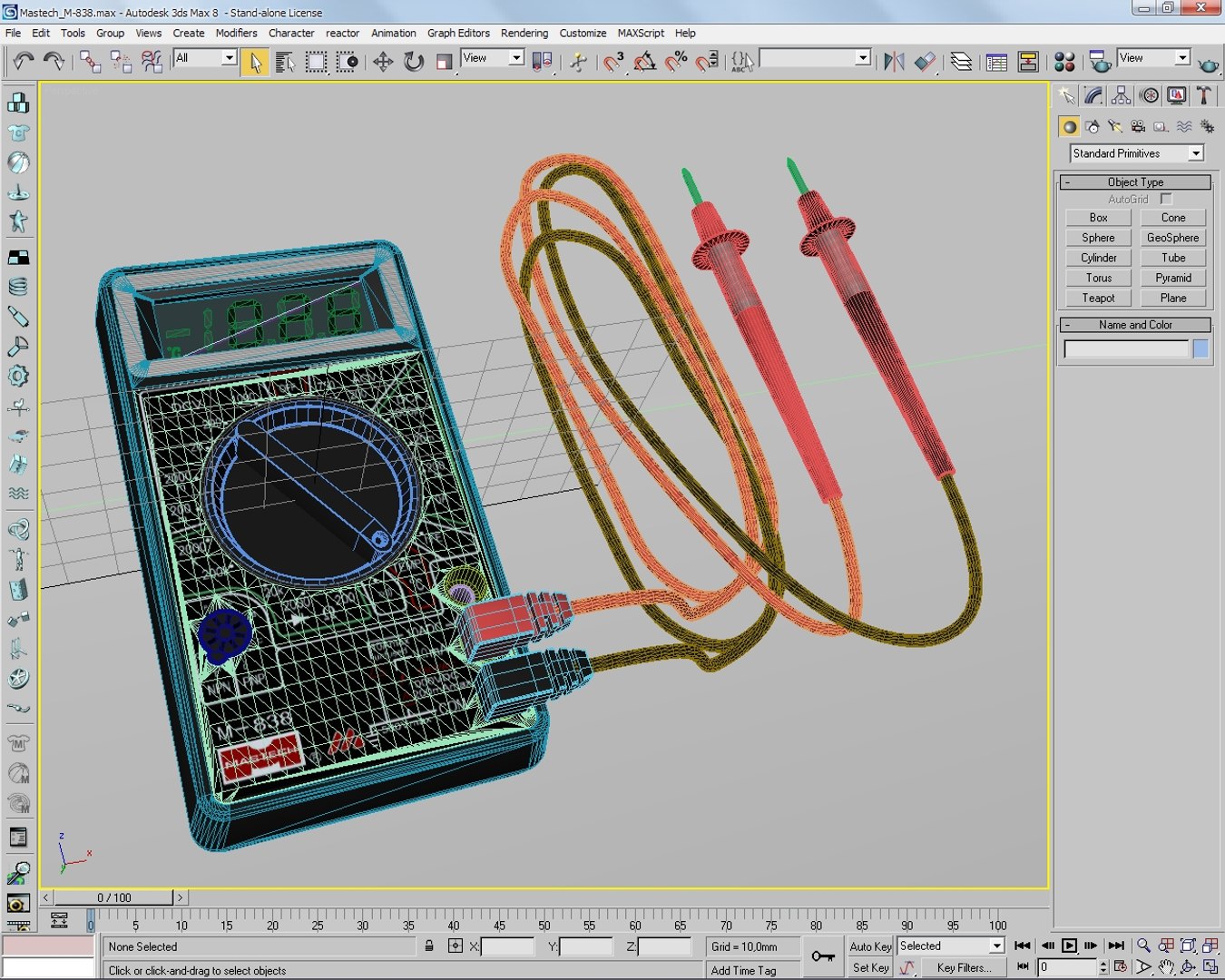 digital mastech m-838 3d max
