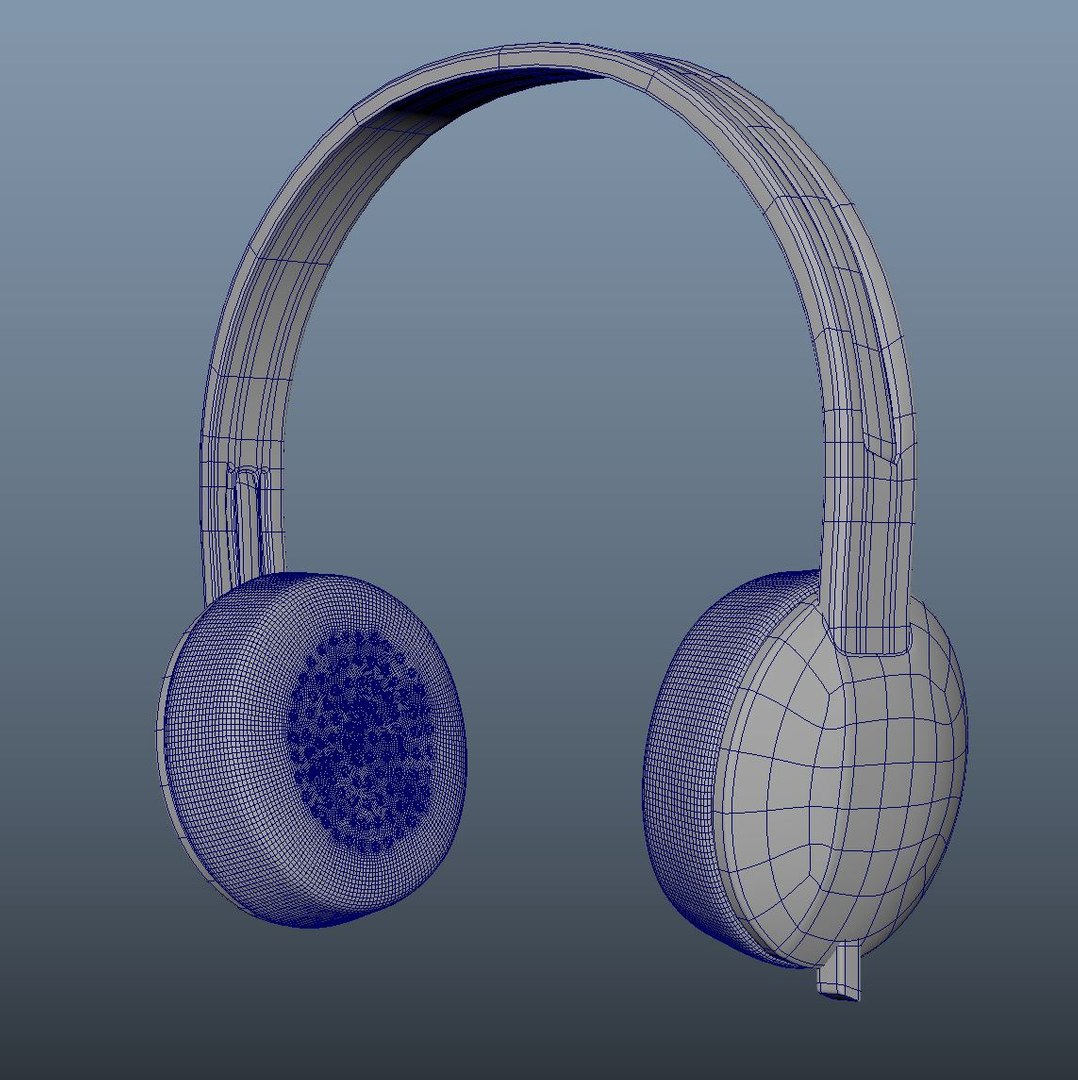 3D headphones head model - TurboSquid 1603518