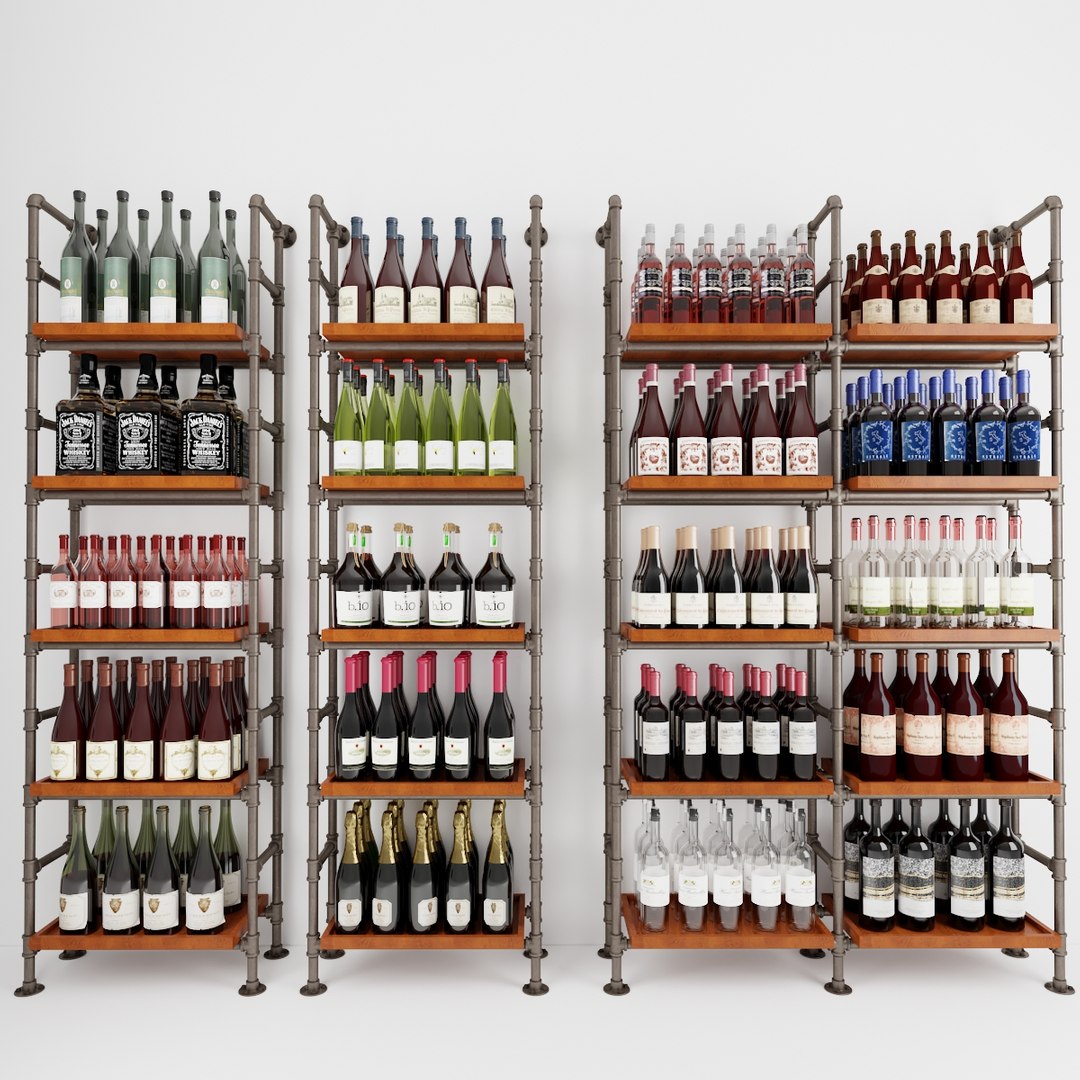 3D model Wine Rack WR10 - TurboSquid 1731442