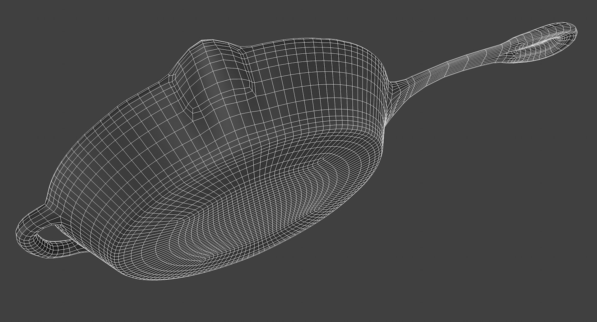 Cast Iron Skillet - 3D Model - TurboSquid 1328661