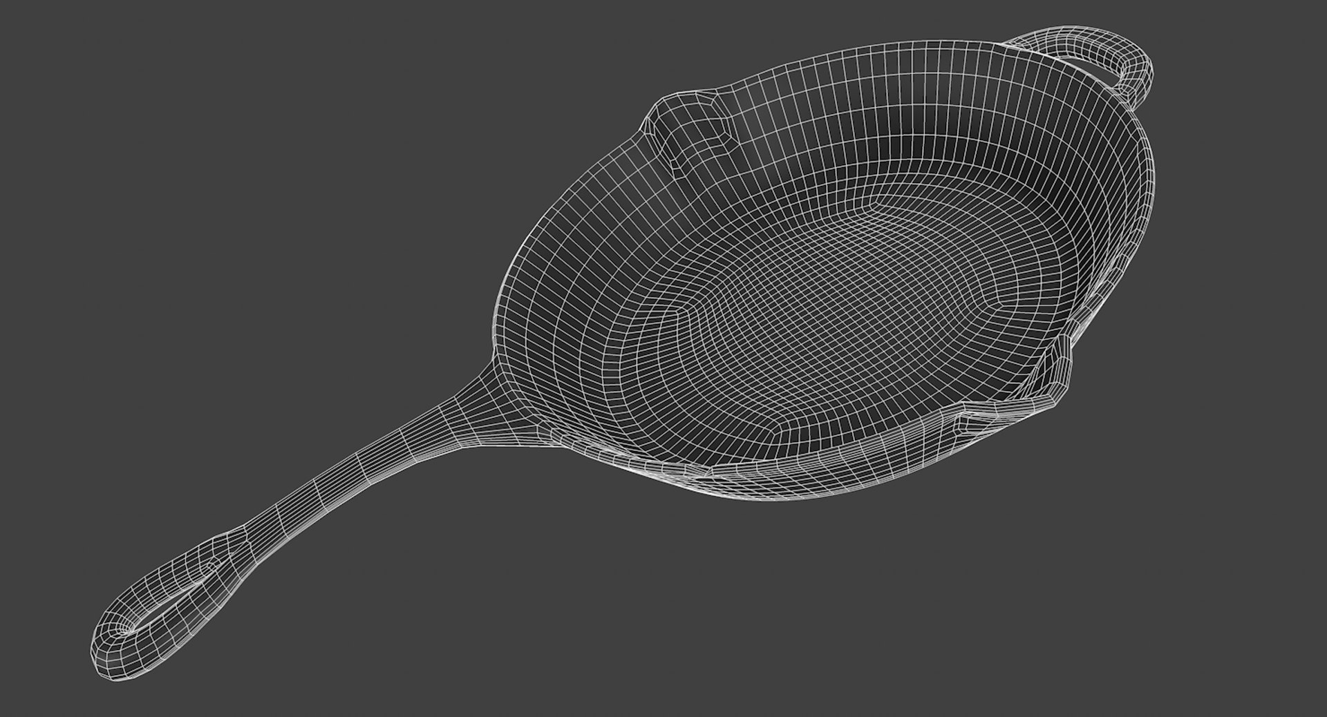Cast Iron Skillet - 3D Model - TurboSquid 1328661