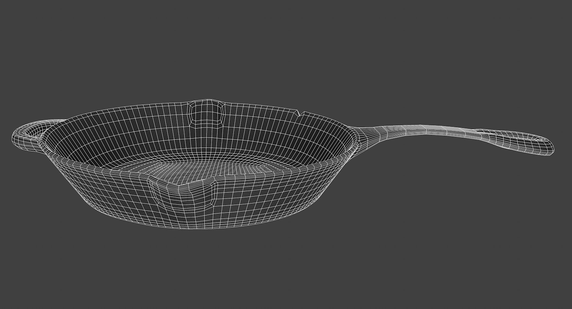 Cast Iron Skillet - 3D Model - TurboSquid 1328661